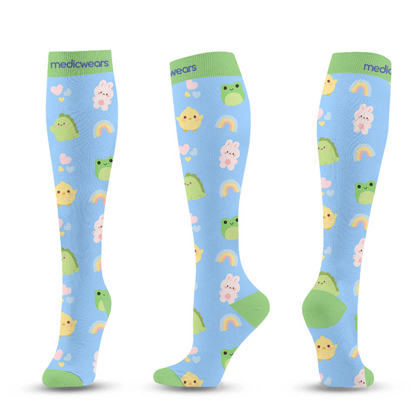 Dino & Friends Compression Socks l Fun Compression Socks Australia ...