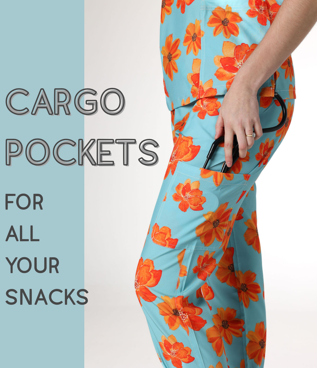 Spring Blooms Scrub Set l Fun Scrub Sets l Cute Scrub Sets – MedicWears